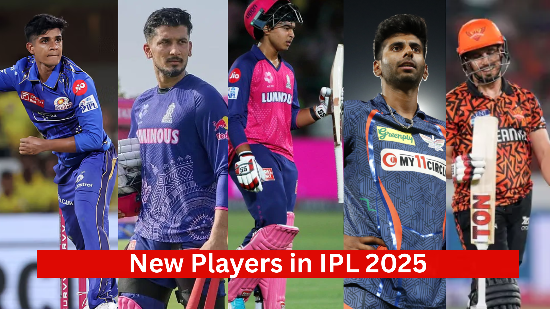 List of All the New Players in IPL 2025 Who Made their Debut this ...