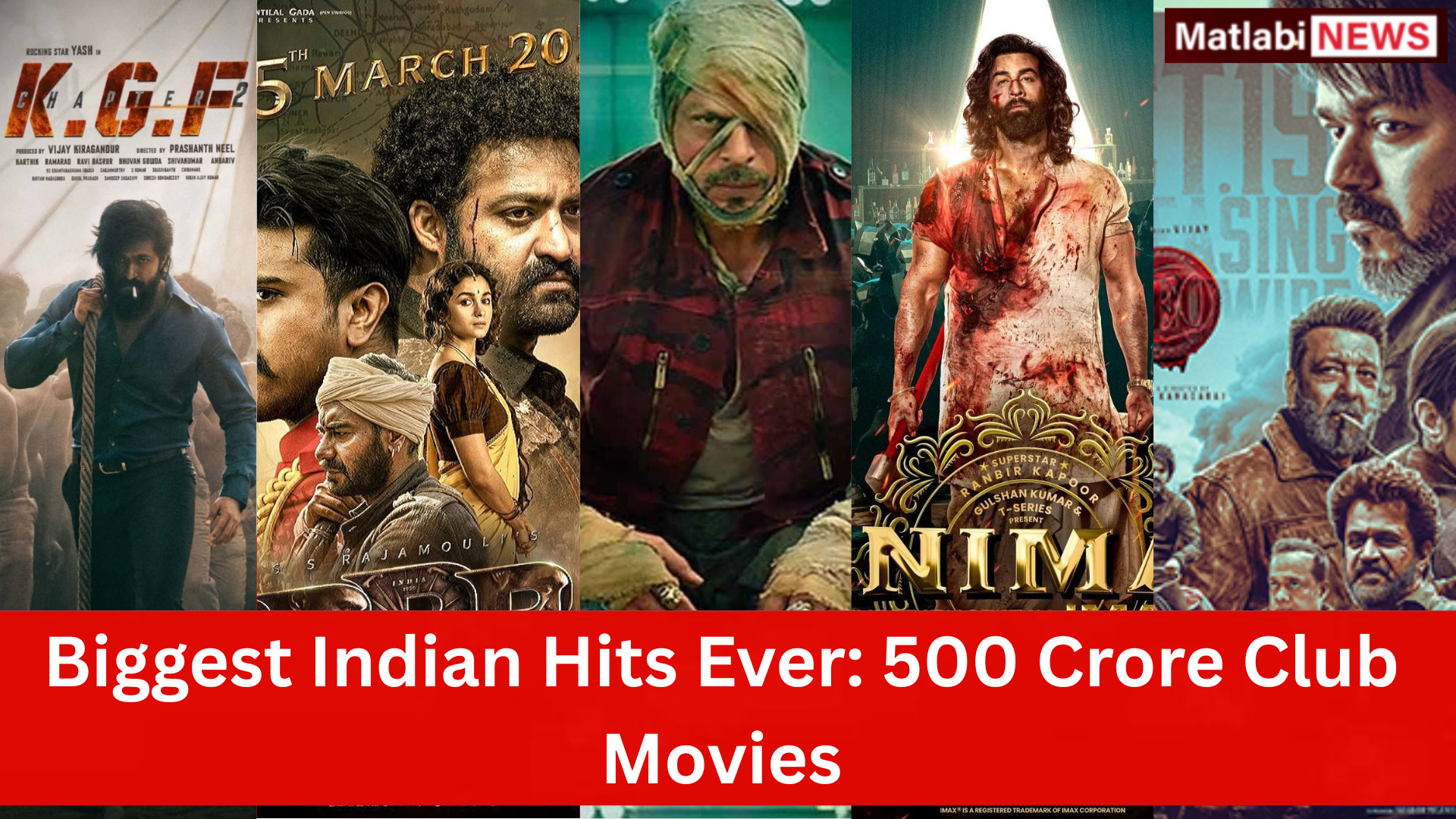 Biggest Indian Hits Ever: 500 Crore Club Movies List You Must Check Out ...